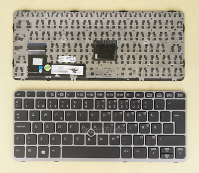 for HP EliteBook 820 G1 820 G2 Keyboard pointer Silver No backlit ...