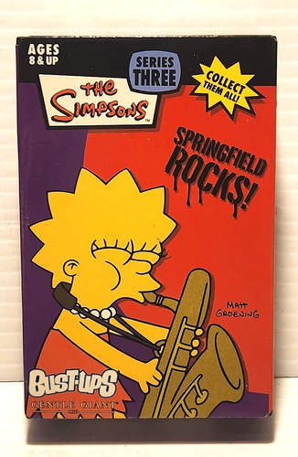 The Simpsons: LISA SIMPSON Gentle Giant Bust-Ups PVC Figure Series 3 ...