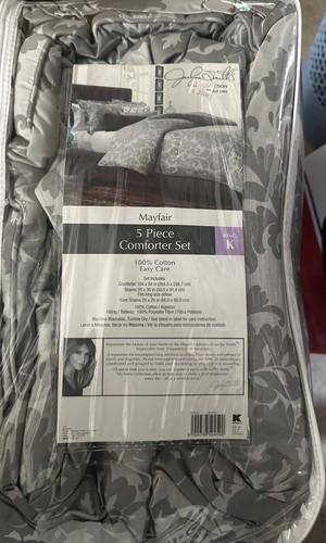 Mayfair 5-Pc King Comforter Set, Comforter,2 Sham Pillowcases King 2 ...