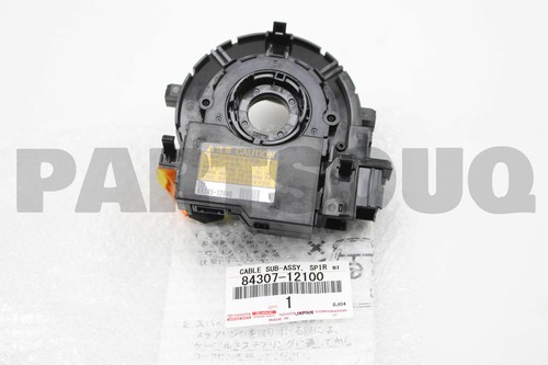 8430712100 Genuine Toyota CABLE SUB-ASSY, SPIRAL W/SENSOR 84307-12100 ...