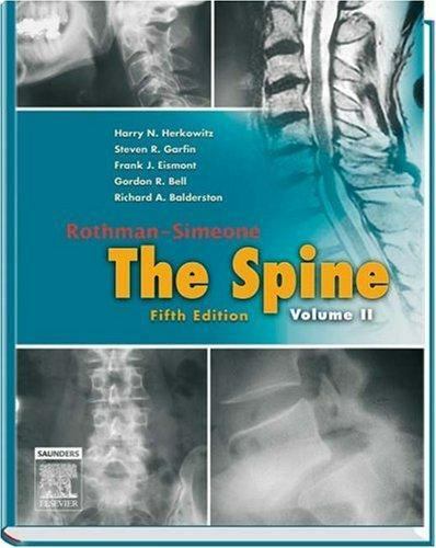 Rothman-Simeone the Spine by Frank J. Eismont, Harry N. Herkowitz ...