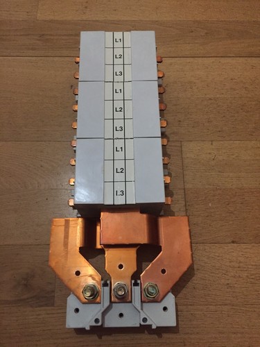 Mem Panel MCCB Distribution Board Box Fuse 6 Way 3 Phase Busbar Buzzbar ...