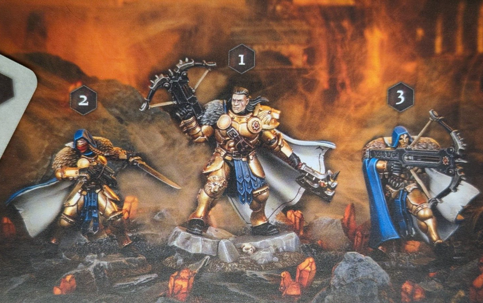 The Emberwatch Warband; Warhammer Underworlds Embergard, Stormcast, AOS ...