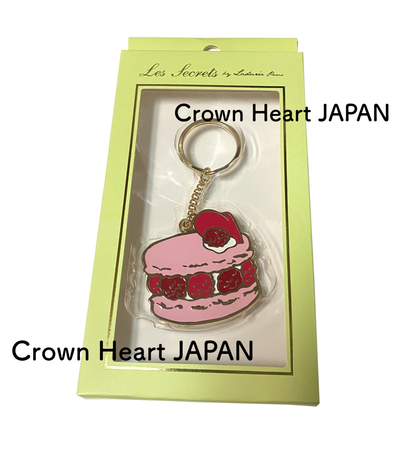 Les secrets by Laduree Paris Ispahan Mirror Keychain Bag Charm by MARK ...