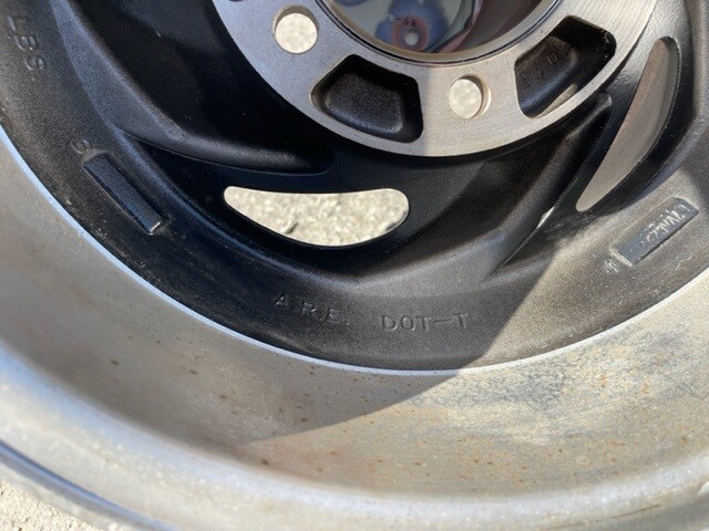 15x8 Wheels Rims Vintage American Racing Ar-08 Sawblade 6 Hole Toyota ...