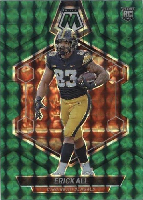 2024 Panini Mosaic - Rookies Erick All #382 Green Mosaic Prizm (RC) for ...