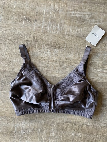 Amoena Bra 36D Nancy SB Non-wired Soft Dark Gray new with tags | eBay
