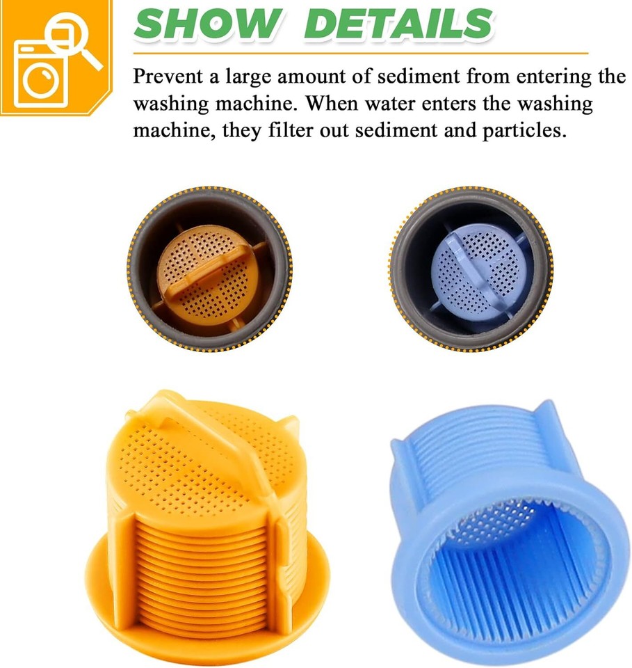 AGM73269501 Washer Water Inlet Valve Filter Screen by Techecook ...