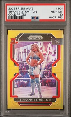2022 Prizm WWE Tiffany Stratton Gold /10 PSA 10 | eBay