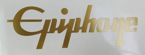 Epiphone logo Guitar vinyl Sticker Decal 190mm Multiple colours | eBay