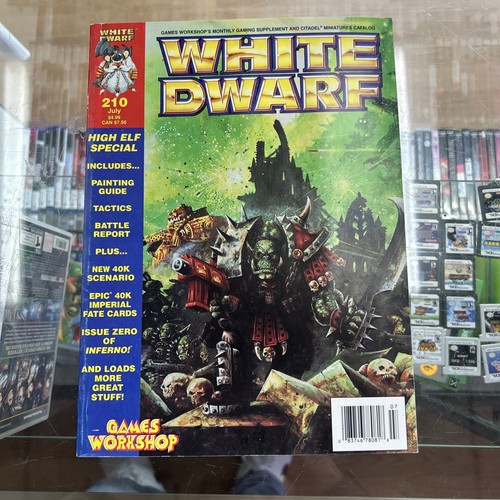 WHITE DWARF Issue 210 Magazine July 1997 Games Workshop W/Inserts | eBay