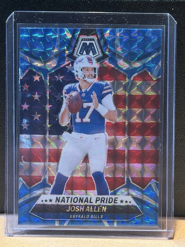 2025 Mosaic Josh Allen National Pride Color Match Blue Reactive MVP ...