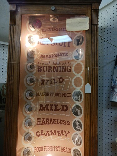 Antique 10 cent Arcade Love Tester Machine American Amusement Co Circa ...