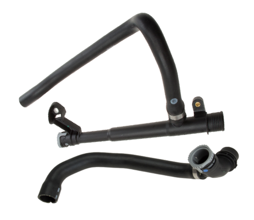 Set of 2 Coolant Water Radiator Hoses GENUINE for VOLVO S60 S80 V60 ...