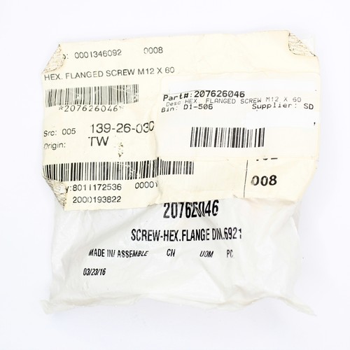 M12x60 Hex Flanged Head Screw Part Number - 207626046 For Can-Am | eBay