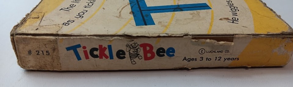 Tickle Bee Board Game by Schaper #215 Luchland Co. | eBay