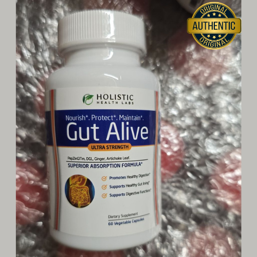 Holistic Health Labs Gut Alive Ultra Strength Superior Absorption- (60 Capsules) | eBay