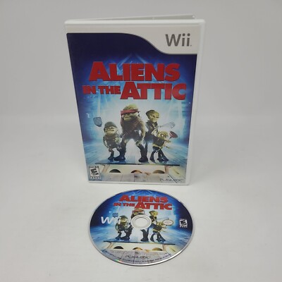 Aliens In The Attic Wii Game Tested Rated E10+ Working | eBay