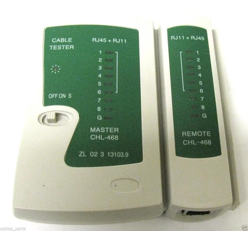 Cat5 CAT6 RJ11 RJ12 RJ45 Network Ethernet Lan Internet Cable Tester ...