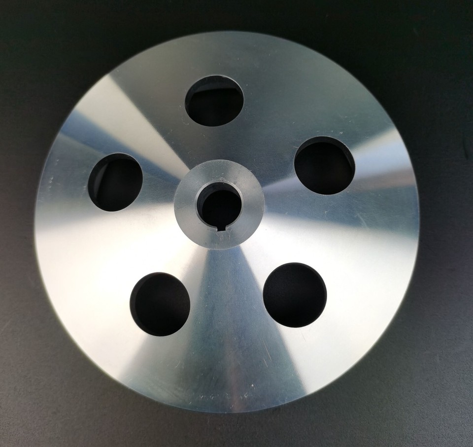 Big Block Chevy Polished Aluminum Pulley Kit Long Pump BBC LWP 396 402 ...