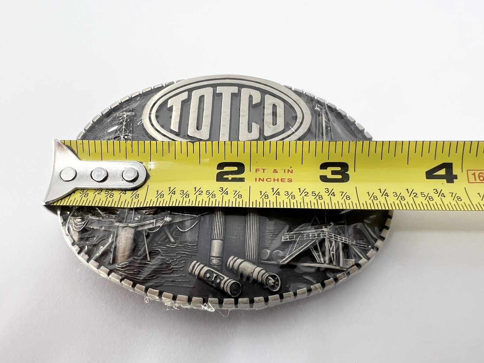 Totco Offshore Oil Rig Award Design Medals Solid Bras… - Gem