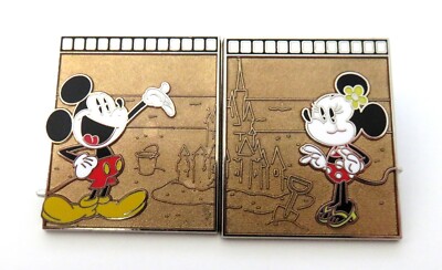 Disney 95 Magical Years Mickey Minnie Mouse Pin Runaway Railroad New | eBay