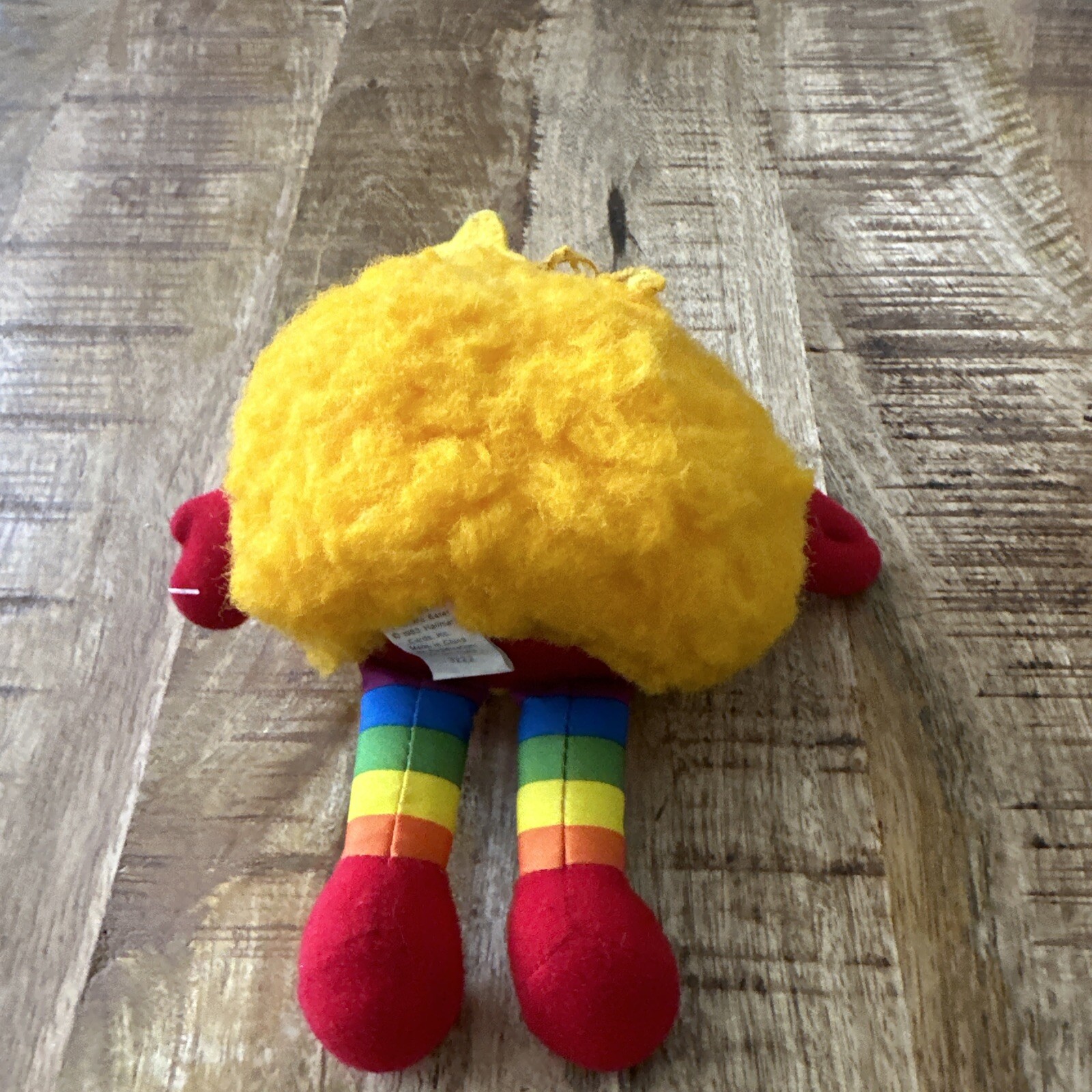 7" Vintage Plush RAINBOW BRITE Yellow Star Bright Sprite Hallmark ...
