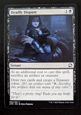 MTG Deadly Dispute x1 Adventures in the Forgotten Realms 094/281 ...