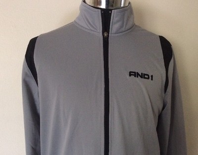 AND1 Men's Basketball Full Zip Jacket Size M | eBay