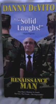 Renaissance Man (VHS) 1994 Danny DeVito, Gregory Hines, James Remar ...