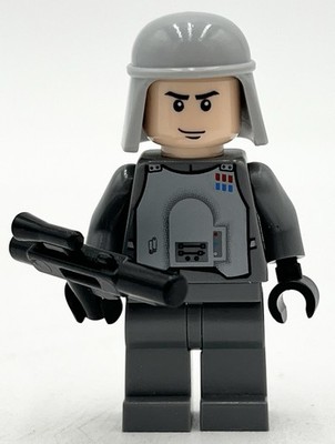 LEGO Minifigure Star Wars Imperial Officer Battle Armor Smirk sw0261 | eBay