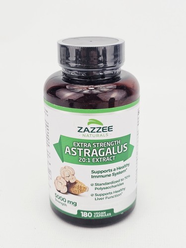 Zazzee Extra Strength Astragalus 201 Extract 180 Count Vega Capsule ...