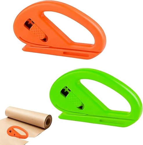 2pcs With Blades-Gift Wrap Cutter for Wrap Rolls, Car Wrap, Ribbon ...