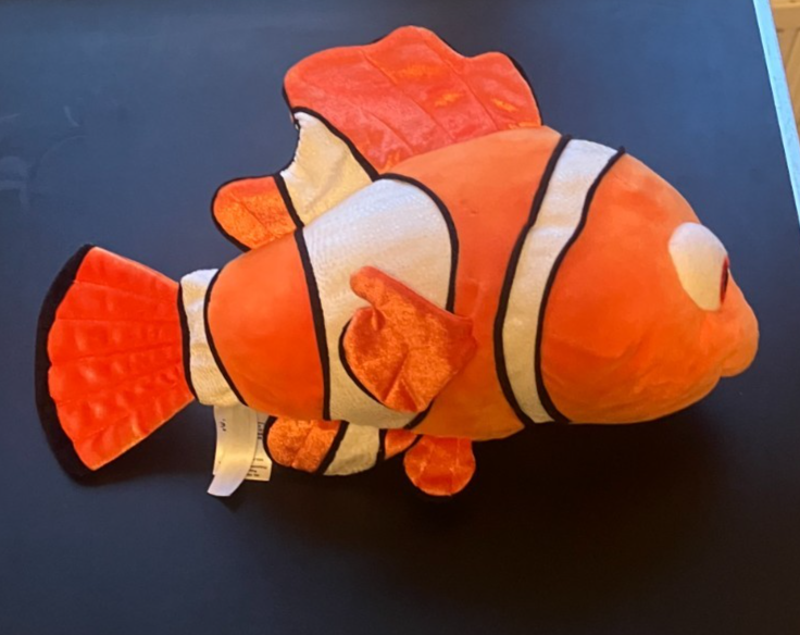 DISNEY FINDING NEMO PLUSH SOFT CUDDLY TOY FISH ORANGE PRE OWNED | eBay UK
