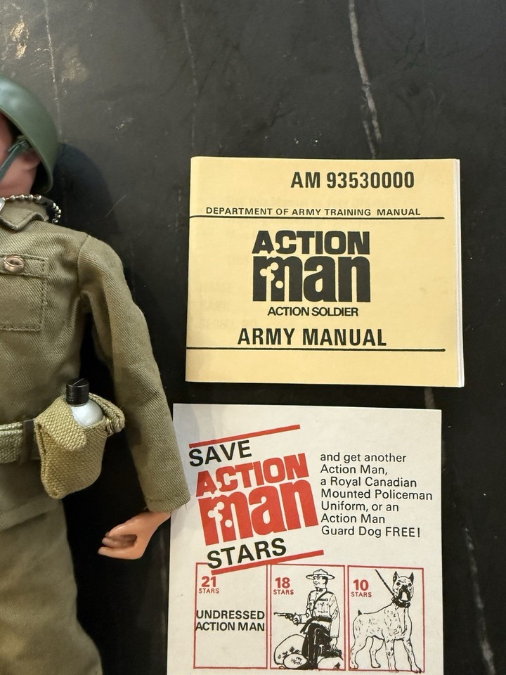 Gi Joe Action Man 40th Anniversary Timeless Palitoy Army Soldier Combat ...
