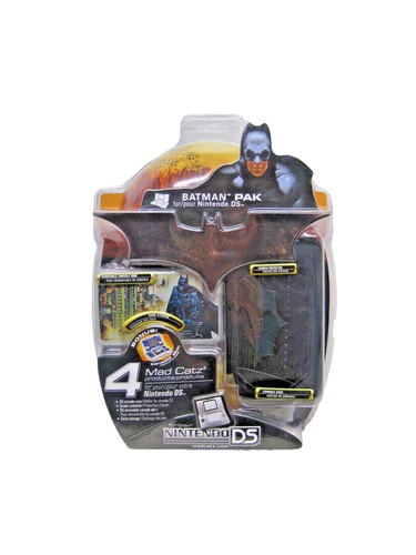 Batman Pak For Nintendo DS - Batman Begins - Black Neoprene Game Case ...