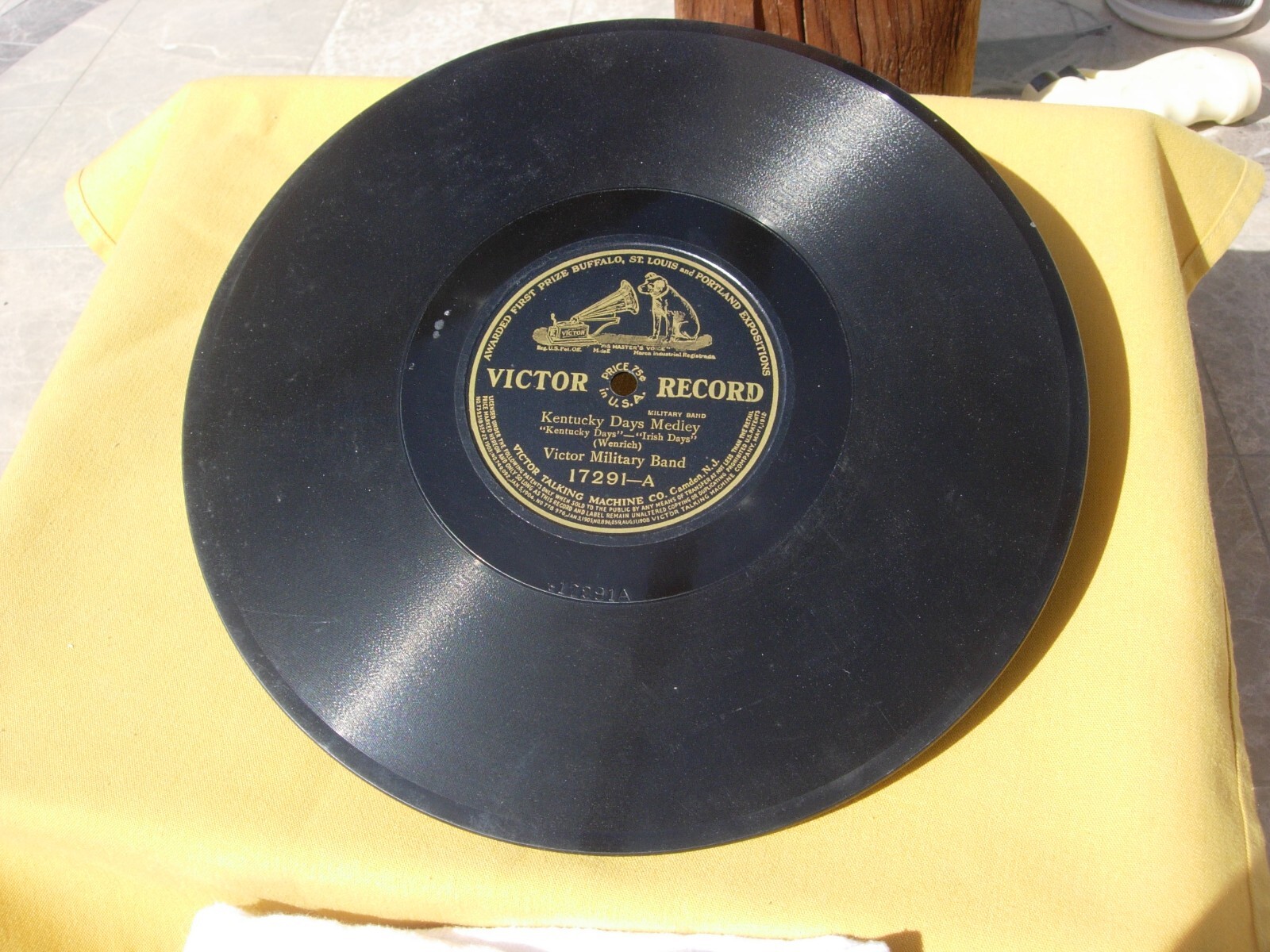 VICTOR RECORDS 78 RPM - KENTUCKY DAYS MEDLEY - MILITARY BAND | eBay