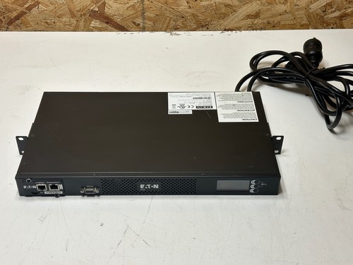 Eaton EATS120 ATS Rack Mount PDU Auto Transfer Switch 1U 10-Slot 16A ...