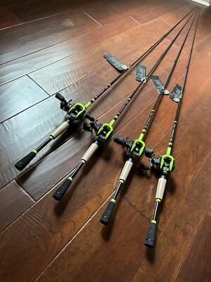 1 Lot 4x 13 Fishing Origin NX Baitcasting Rods Reels Combo | eBay