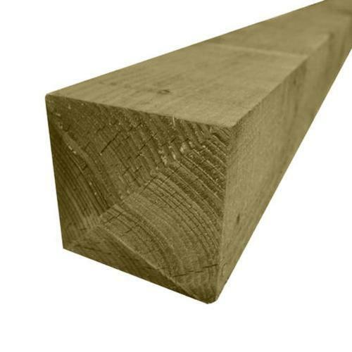Ruby 2.4m 150mm x 150mm Treated Gate Post 6x6 Driveway Gate Post ...