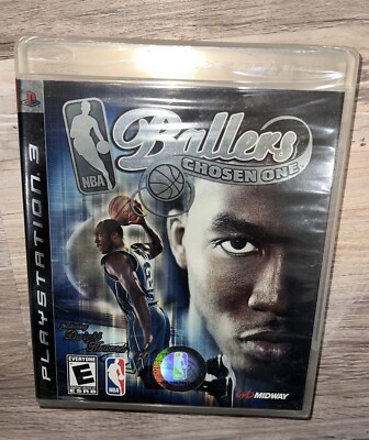 NBA Ballers: Sealed PS3 Chosen One Basketball (Sony PlayStation 3, 2008 ...