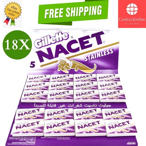 1800 X Double Edge Razor Blades Gilette NACET Stainless Russia Men's ...