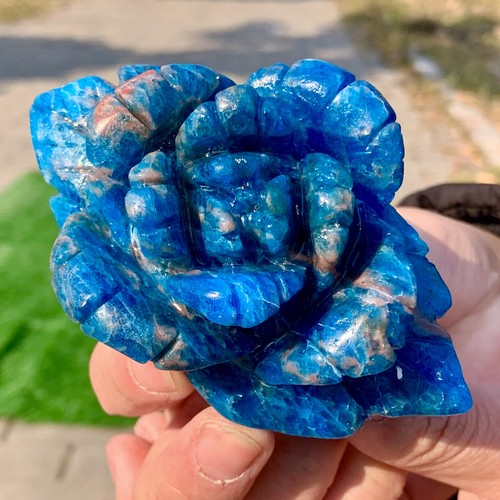 211g Natural spodumene jade rose skull hand carved spiritual healing | eBay