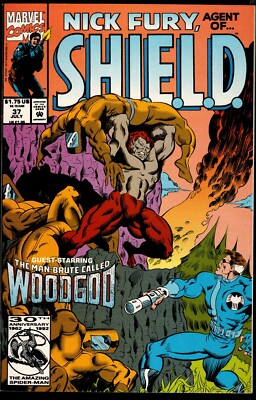 NICK FURY, SHIELD, #37; 1992, MARVEL COMICS, WOODGOD | eBay
