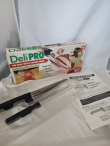 Deli Pro Slicing Guide Knife with Fork is the perfect tool for any meat ...
