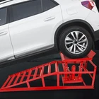 4 ton Hydraulic Car Ramps 2PC Heavy Duty Garage Auto Van Bottle Lift ...
