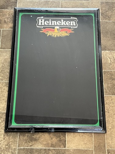 Heineken Beer Menu Chalkboard Advertising Sign Bar Restaurant Business ...