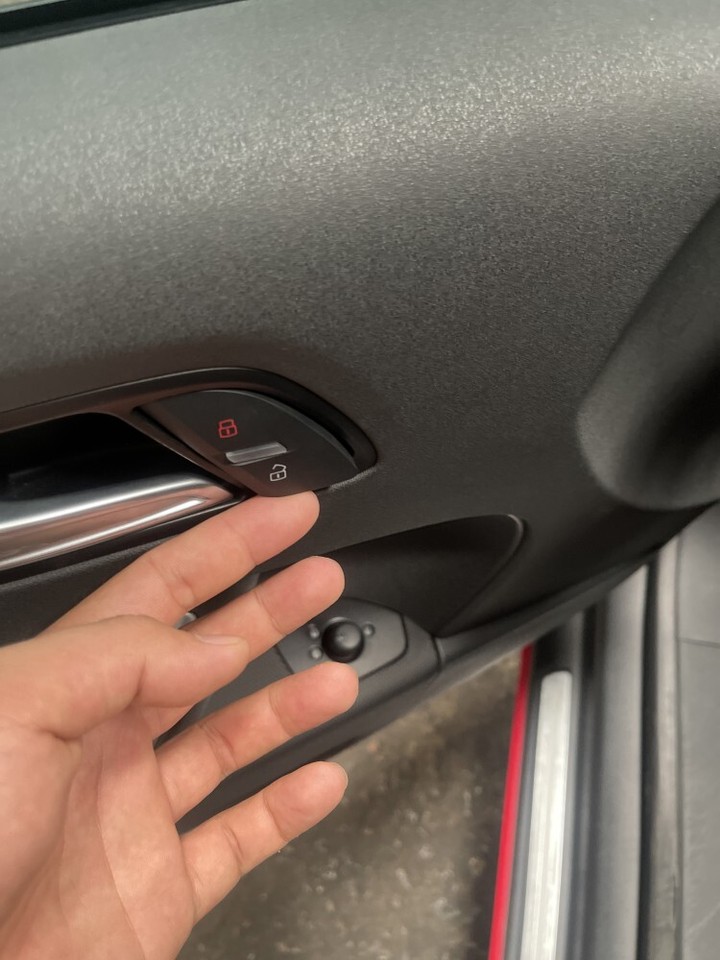 Central control Door lock switch button cover For Audi TT /TTS Coupe ...