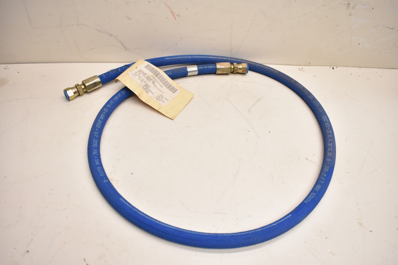 Parker Stratoflex Hose Assembly 2060606-6-6-6-56.46 PSI 2250 Approx. 4 ...