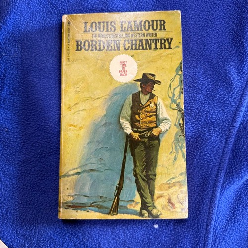 Louis L'Amour Borden Chantry Western Novel Vintage Paperback Book ...